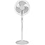 Buy NALAM HARDWARES Pedestal Stand Fan, White, 16 Inches, 3-Speed ...