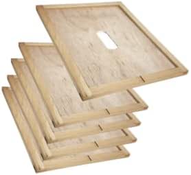 Amazon.com : 10 Frame Bee Hive Inner Cover (5 Pack). Beehive Inner ...