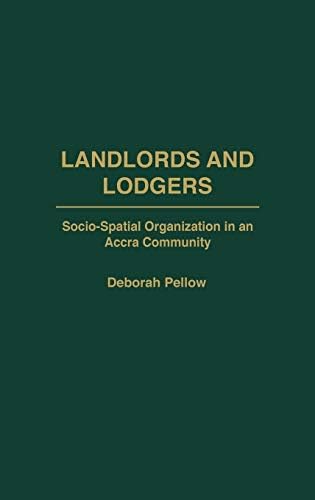 Amazon | Landlords and Lodgers: Socio-Spatial Organization in an Accra ...