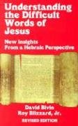 Understanding the Difficult Words of Jesus:... by David Bivin