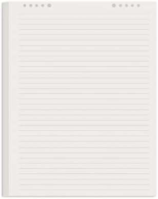 LIONSOUL A4 Refillable Spiral Notebook - 8.5" x 11" Top Bound Lined ...