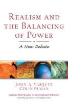 Amazon.com: Realism and the Balancing of Power: A New Debate ...