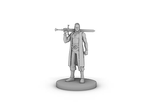 Amazon.com: Human Male Heavy Pirate Tabletop DND Gaming Miniature ...