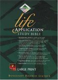 Life Application Study Bible Large Print: NLT1: Tyndale: 9780842343572 ...