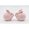 Amazon.com: Cosmos 61107 Gifts Ceramic Pink Bunny Salt and Pepper Set ...