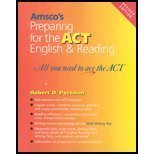 Preparing for the ACT English and Reading: All You Need to Ace the ACT ...