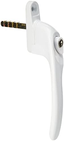 Sterling uPVC Locking Offset Window Handle, White : Amazon.co.uk: DIY & Tools