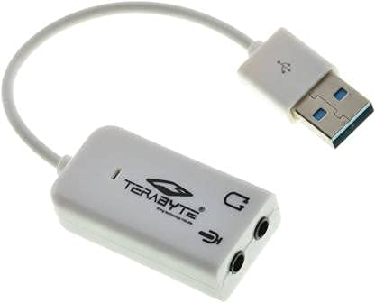 Techworld USB Sound Adapter TB-026 USB Sound USB 2.0 to Sound Card ...