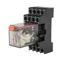 Series 3000 14 pin 4 Pole 230vac miniature plug in relay cw 14 pin base ...