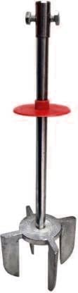 Buy STAR JIVA 9 INCHES Madhani machine steel rod with aluminium phool ...