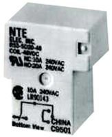 660 Ohms SPST-NO Contact Arrangement NTE Electronics R53-1D30-24 Series ...