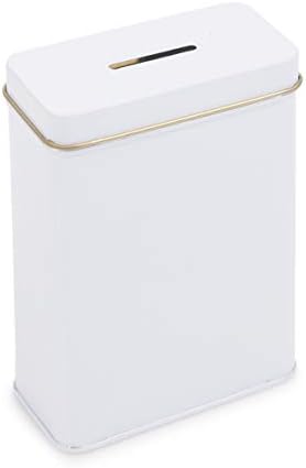 Tin Charity Box Collection Can Money Savings Box Piggy Bank Cash Can ...