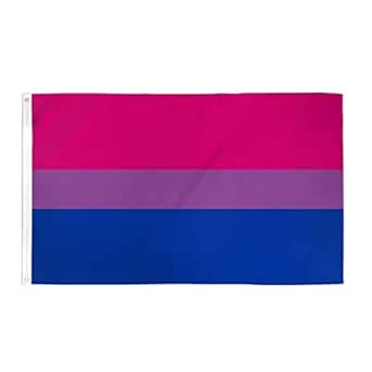 iPEAK Bisexual Flag Large Bi Flags LGBTQ 3x5 Feet Flag 90x150 cm flag ...