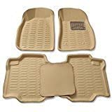 3D mat Car Foot mat car Floor mat (Beige) for New Bolero Neo 2021 ...