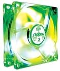 Amazon.com: Antec TriCool case Fan (TRICOOL120MMGREENLED) : Electronics