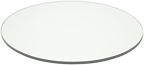 Amazon.com: 13" Round Tempered Glass Top 3/8" Thick - Flat Polish Edge ...