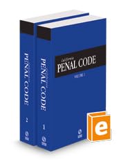 California Penal Code, 2024 edition (California Desktop Codes): West: Amazon.com: Books