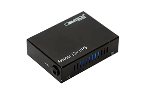 COMTECH Router12v UPS | CT-UP1204 |Router UPS | Upto 4 Hours Power Backup for Wi-Fi Router ...