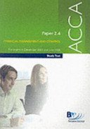 Acca Study Texts : Paper 2.4 - Financial Management and Control ...