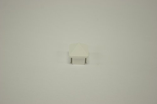 Amazon.com: America's Fence Store White Sharp Picket Cap 1-3/8" x 1-3/8 ...