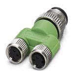 SAC-3P-M12Y/2XM 8FS, Y-Distributor/Connector M12, with Female Connector ...