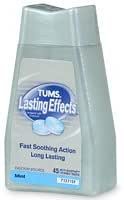 Amazon.com: Tums Lasting Effects Antacid with Calcium, Mixed Fruit - 45 ...