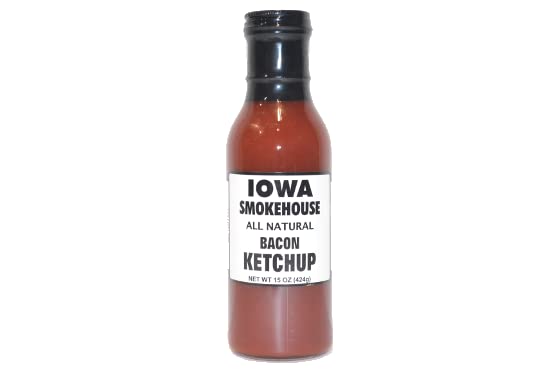 Amazon.com : IOWA SMOKEHOUSE Ketchup, Bacon - All Natural, Made in USA ...
