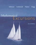 Amazon.com: Mathematical Excursions: 9780618803064: Aufmann, Richard N ...