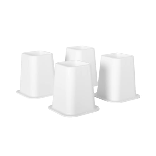 Snapklik.com : Kings Brand Furniture - Heavy Duty 6 Inch Bed Risers ...
