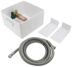 Amazon.com: Square Copper Ice Maker Outlet Box w/Water Hammer Arrestor ...