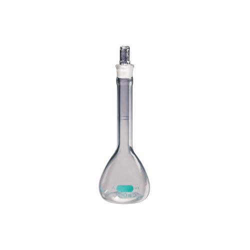 Pyrexplus Borosilicate Glass Class A Plastic-Coated Volumetric Flask ...