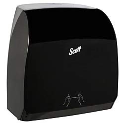 Scott Control MOD Slimroll Hard-Roll Paper Towel Dispenser, Black ...