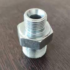 Hex Nipple Reducer 1/2" x 1.1/2" BSP Male Connector Zinc Plated ...