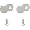 Amazon.com: LC LICTOP 1/4" Canvas Offset Clips 1Hole Z Shape Picture ...