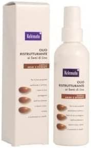 Kelemata Olio Ristrutturante Semi di Lino per Capelli Aridi e Sfibrati ...