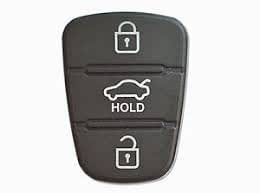 HYUNDAI i20 OLD MODEL 3 BUTTON REMOTE KEY REPLACEMENT KEYPAD - BLACK ...
