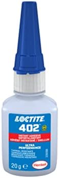 Loctite 402, 20g, transparent, instant adhesive, cyanoacrylate, heat ...