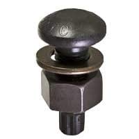 Amazon.com: 1 inch X 2 inch A490 TC Bolt Assembly with A563 Gade DH ...