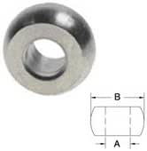 Plain Ball Swage - Stainless Steel Type 316 - 1/32 - Sailing Hardware ...