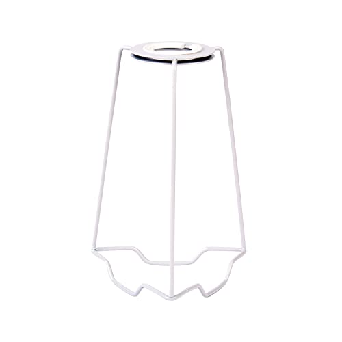 7 Inch Matt White Shade Carrier to Support Lamp Shade with Duplex Ring ...