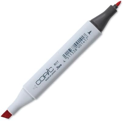 Amazon.com: Copic Classic, Dual-Tip Alcohol Marker, R17-Copic, Lipstick ...