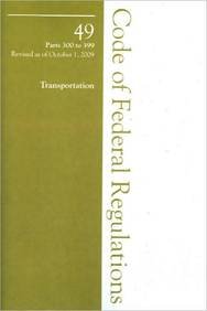 2009 49 CFR 300-399 (Federal Highway Administration) (2009 Title 49 ...