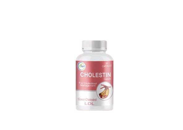 Buy Ayurvedic CHOLESTIN CAPSULE Cardio Protective (30 Capsule) Online ...