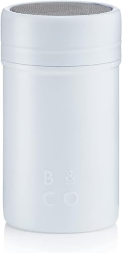 Barista & Co Core Cocoa Shaker - Ergonomic Chocolate Powder Shaker with ...