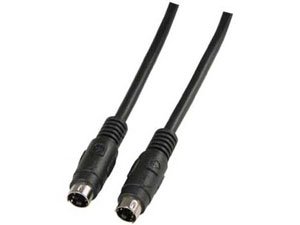 Amazon.com: 100 ft. Mini-DIN 4 Plug to Plug S-VHS Cable : Industrial ...