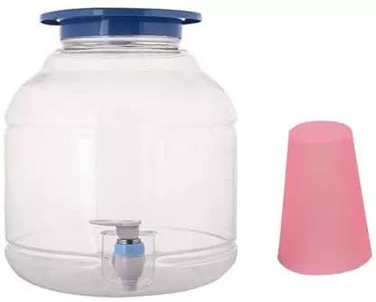 Durable 10L Plastic Water Dispenser: Accommodates 20L Bottle, Heavy ...