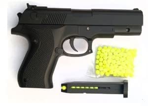 Mini Toy 729 Gun PUBG Pistol with 8 Round Barell and 6 mm Plastic BB ...