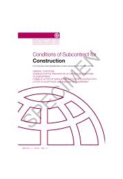Buy FIDIC Conditions of Subcontract for Construction: Book Online at ...
