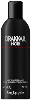 Amazon.com: Guy Laroche Drakkar Noir Men’s Body Spray Deodorant, Fresh ...