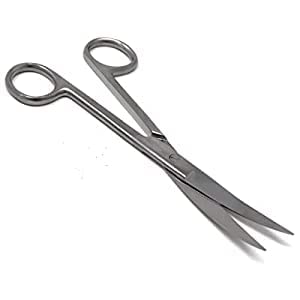 Tiago Dressing Surgical Scissors Sharp/Sharp 6 Inch Curved Stainless ...